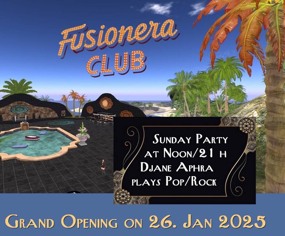 AphraHendrix: https://opensimworld.com/events/117566 Dear Music Lovers, do you like the 70ies an