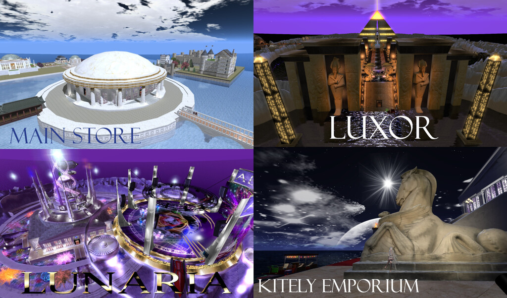 lunalunaria: These are my regions open to the hypergrid in Opensim ...