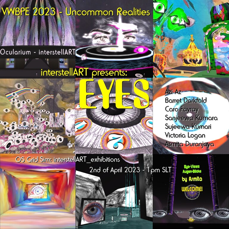 Asmita: "EYES" is the recent exhibition of the cybART-group of seven ...