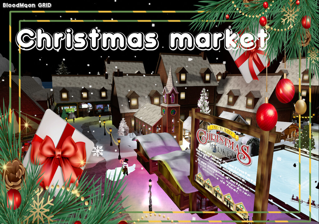 BloodMoonAdmin: The BloodMoon GRID Christmas market is in full preparation.