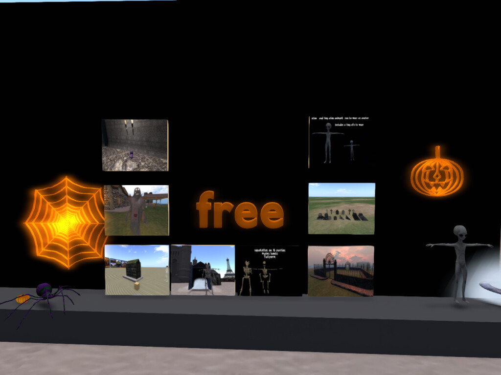 hicks: bonjour. pour fêter halloween venez récupérer 4 boites un ...