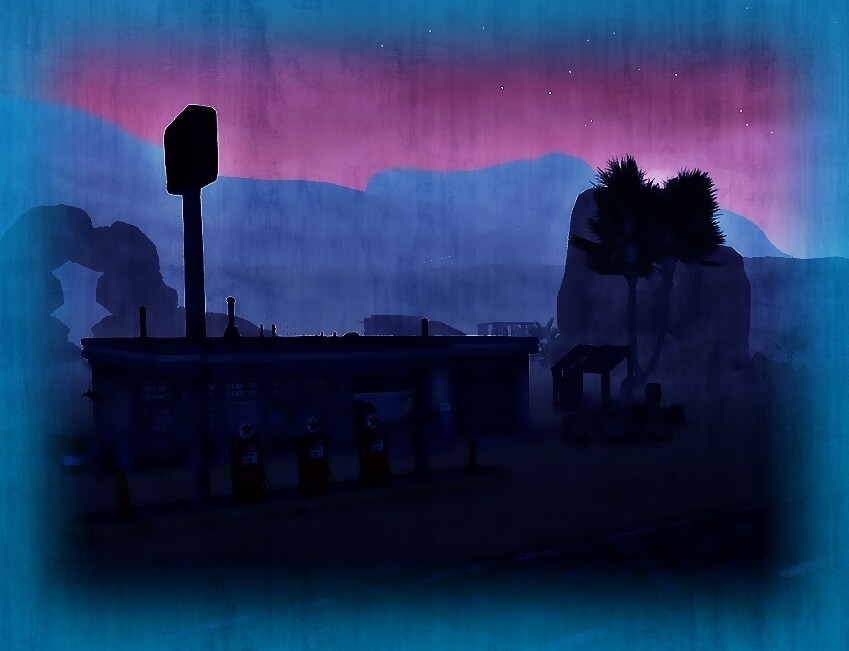 xenondarrow: On a dark desert highway, cool wind in my hair Warm smell ...