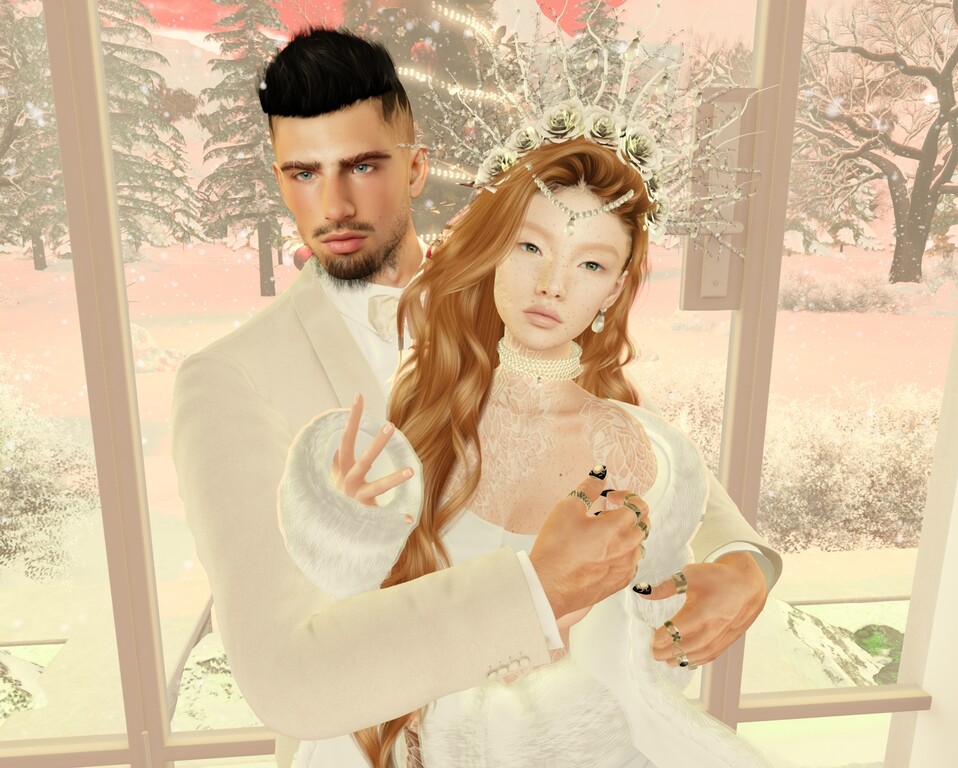 AuroraAsteria: ...some more of @alexme and myself prepping for the winter formal 😍 - OpenSimWorld