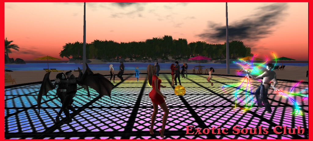 Yojan: Today we visit the Exotic Souls club, great music and atmosphere. - OpenSimWorld
