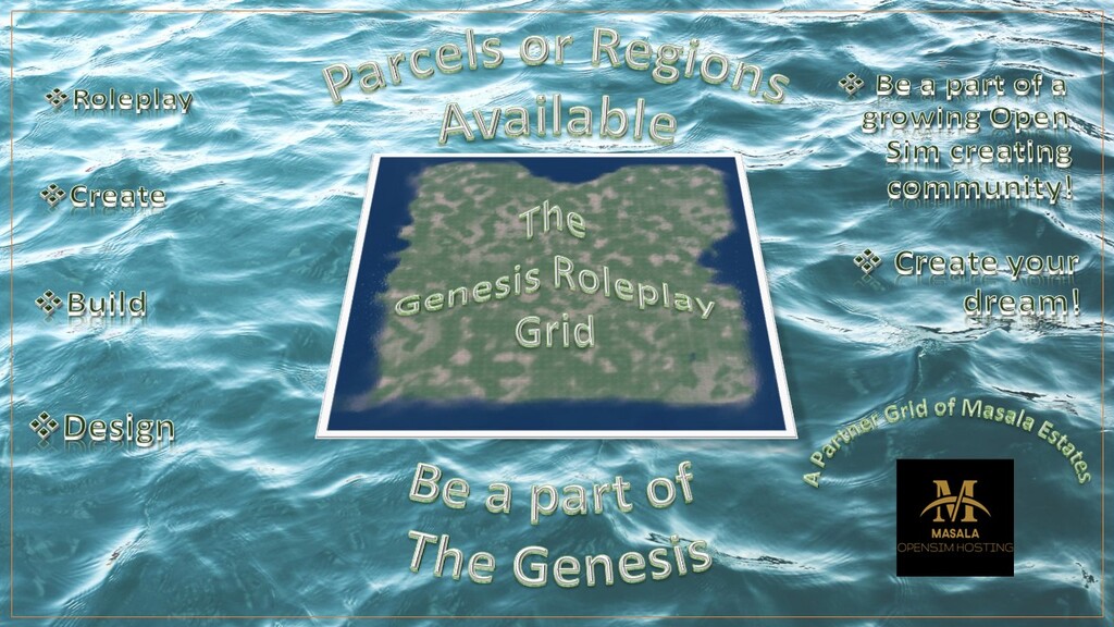 LaviaLavine: Genesis Roleplay Grid is growing at a rapid rate and we're ...