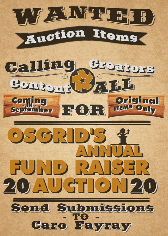 osgrid: OSG Western Fundraiser 2020 - OpenSimWorld