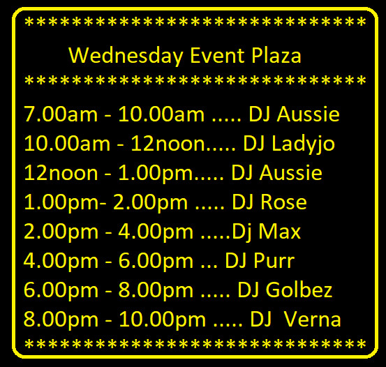 Wednesday Event Plaza - OpenSimWorld